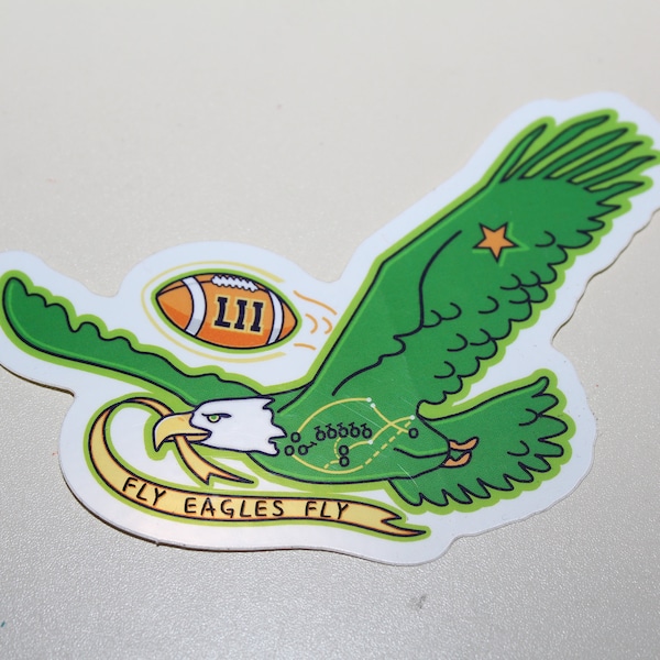 Philadelphia Eagles Decal - Etsy