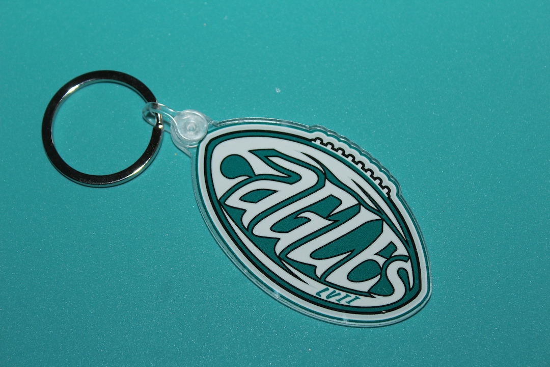 Philadelphia Eagles LVII Keychain - Etsy