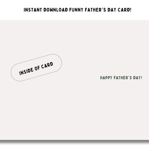 Printable Father's Day Card | Dad Joke | Funny Tool-themed Greeting ...