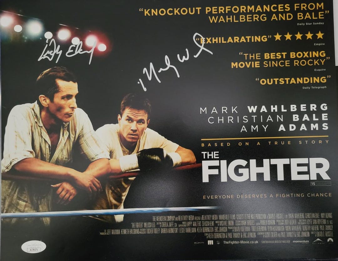 Micky Ward and Dickie Eklund Signed 11x14 the Fighter Poster JSA Coa - Etsy
