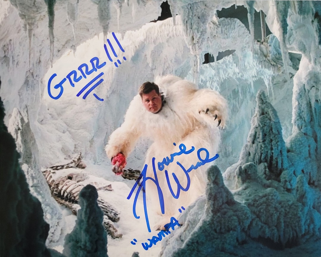 Howie Weed the Wampa Signed 8x10 Photo Star Wars the Empire Strikes ...