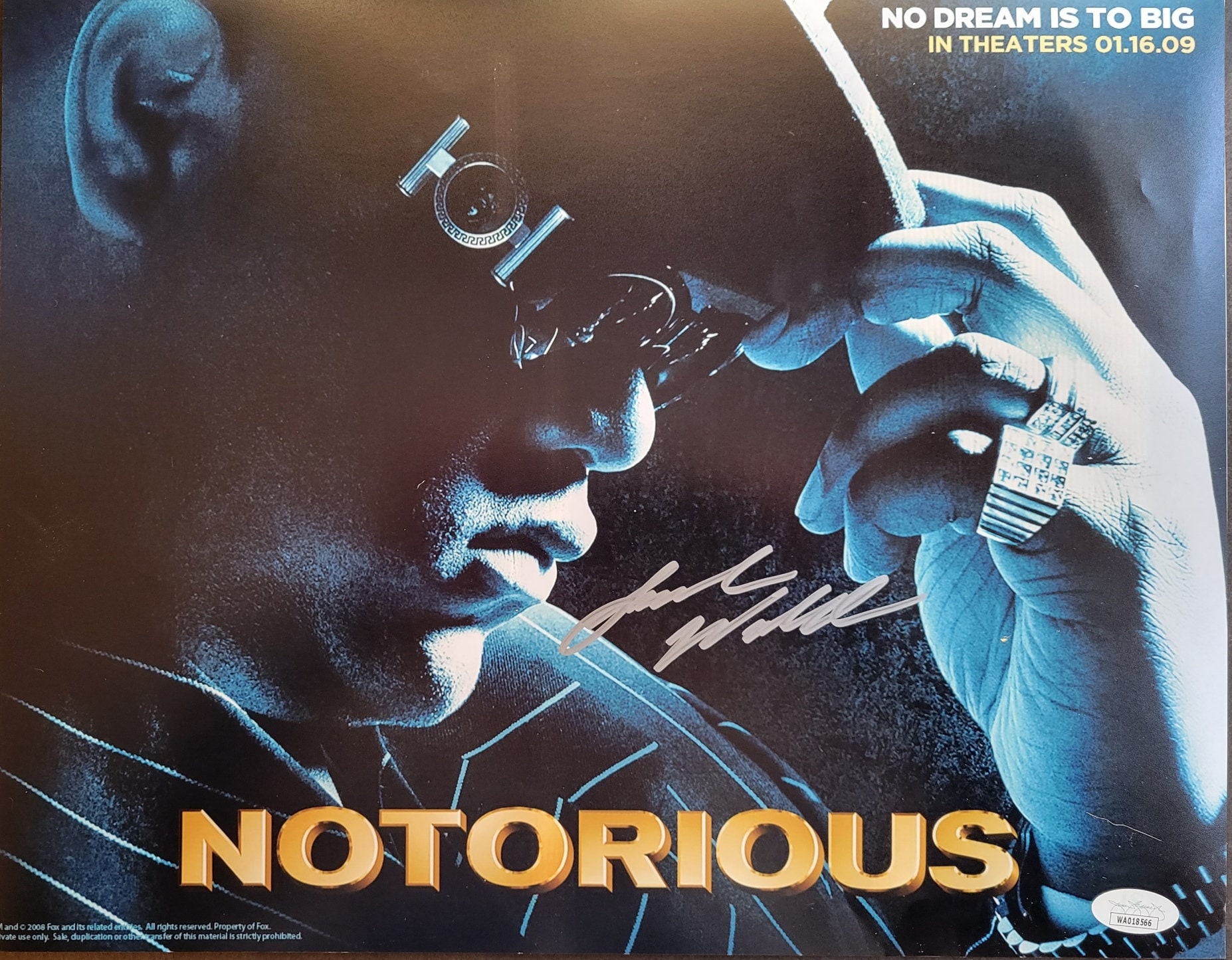 Jamal Woolard And Biggie Smalls