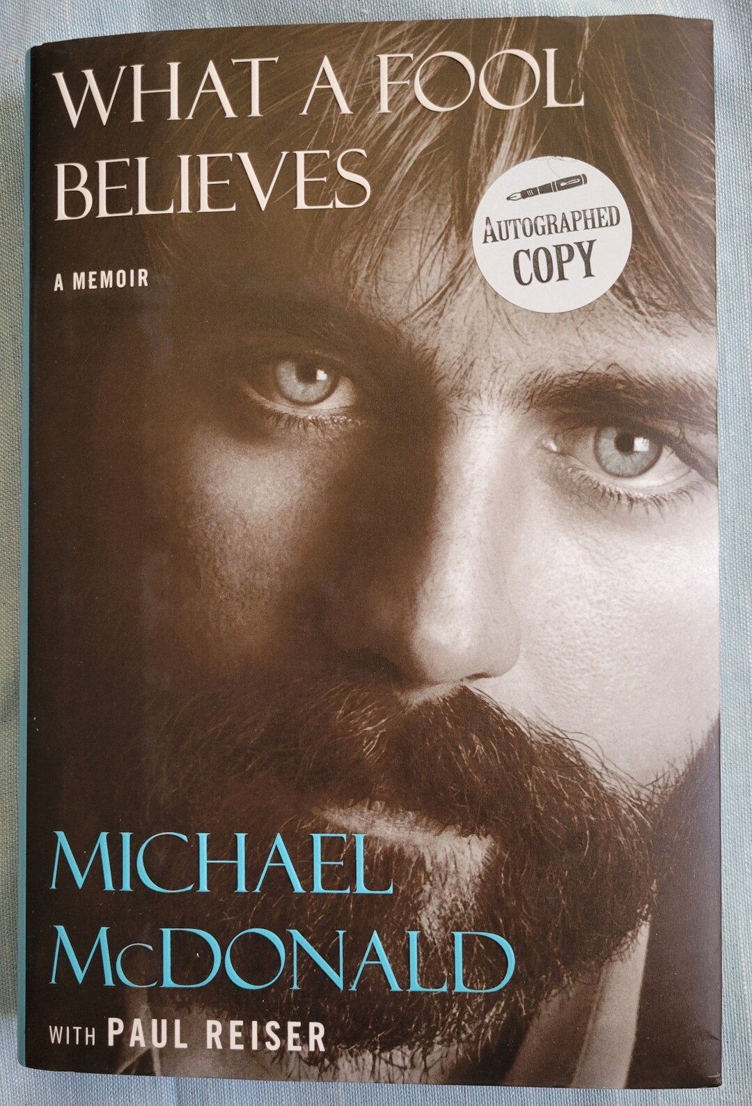 Michael Mcdonald & Paul Reiser Signed Hard Cover 1st Edition What A ...
