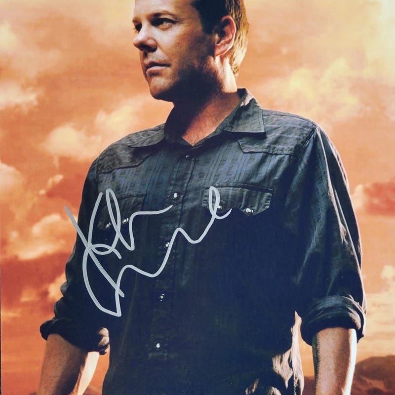 Kiefer Sutherland Signed - Etsy