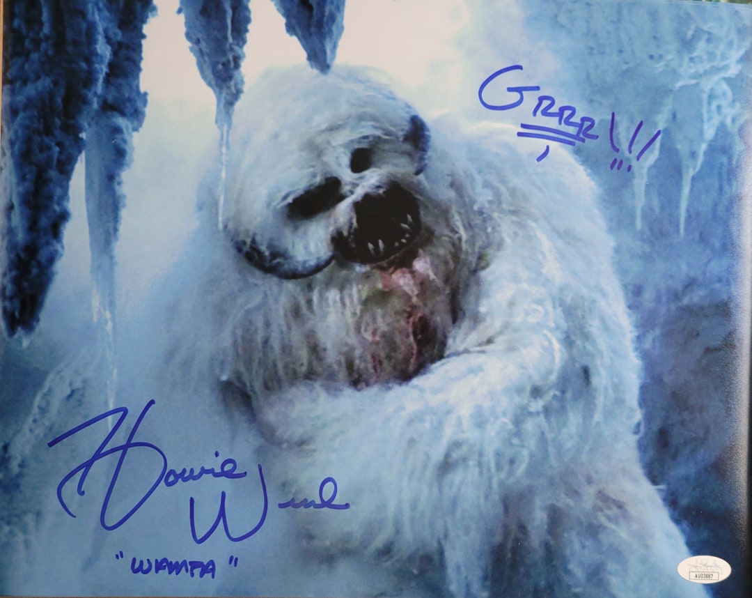 Howie Weed the Wampa Signed 11x14 Photo GRRRR!! Star Wars the Empire ...