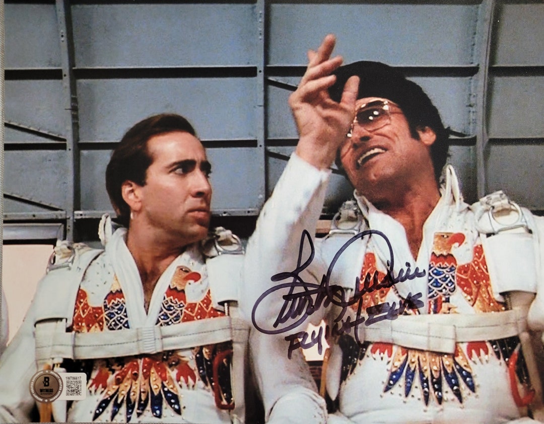 Burton Gilliam Signed 8x10 Photo Honeymoon in Vegas the Flying Elvises ...