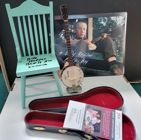 Billy Redden the Banjo Boy Signed DELIVERANCE Collection Mini - Etsy
