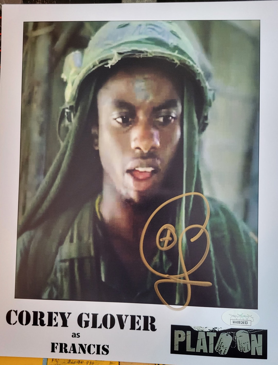 Corey Glover Signed 8x10 Photo Frances Platoon JSA Coa - Etsy