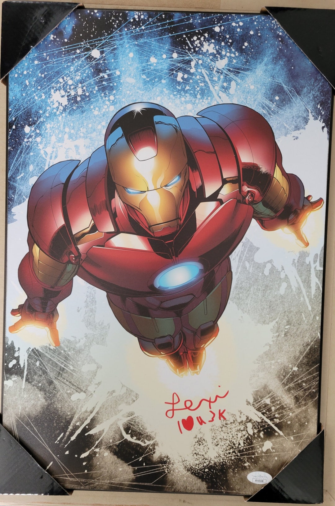 Lexi Rabe Signed 13x19 Ironman I Love U 3K Morgan Stark JSA - Etsy