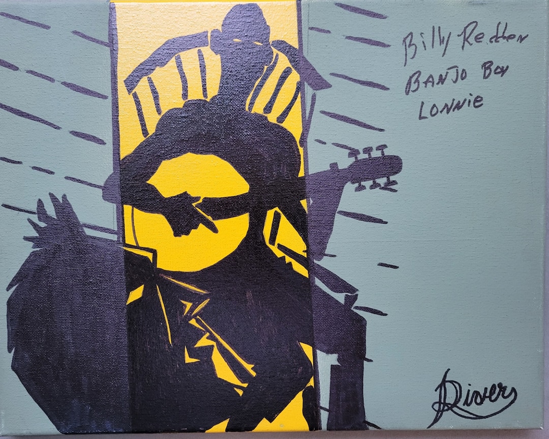 Billy Redden Signed Original 11x14 Canvas Painting the Banjo Boy DELIVERANCE - Etsy