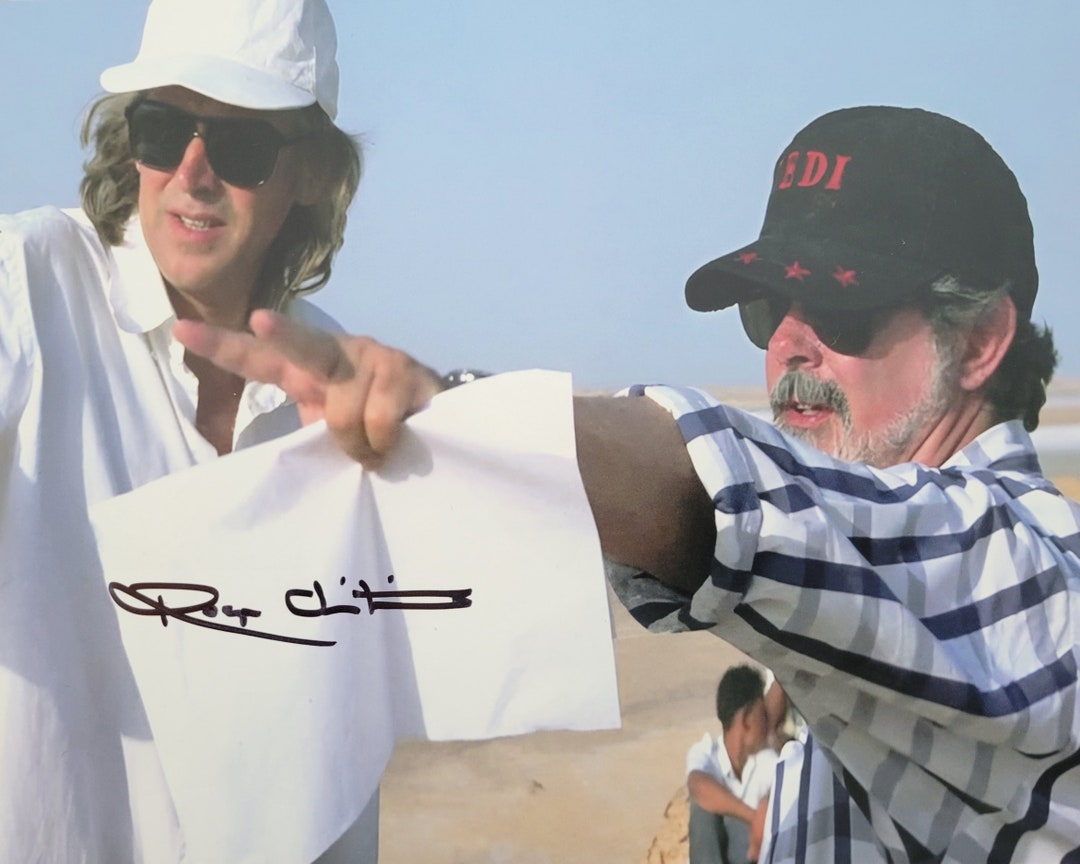 Roger Christian Signed 8x10 Photo With George Lucas Star Wars Creator ...