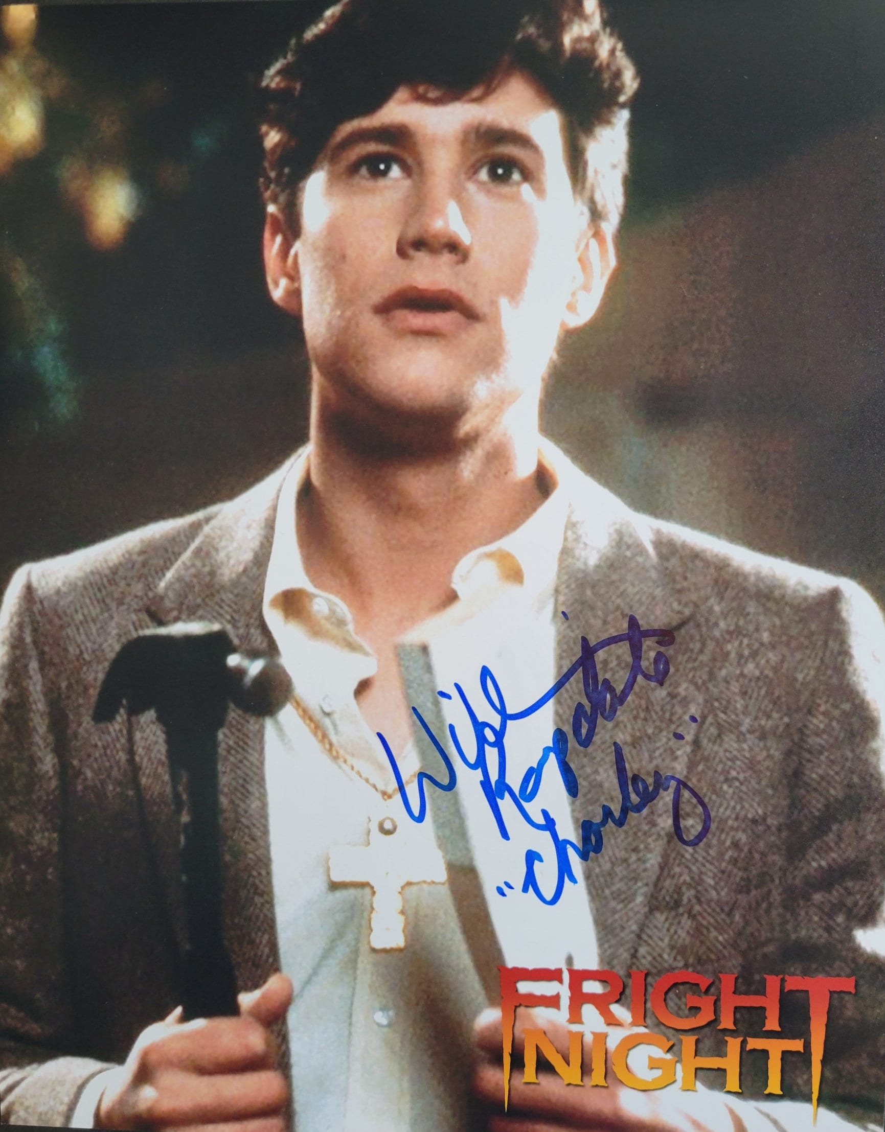 William Ragsdale Signed 8x10 Photo Charley Brewster Fright Night - Etsy
