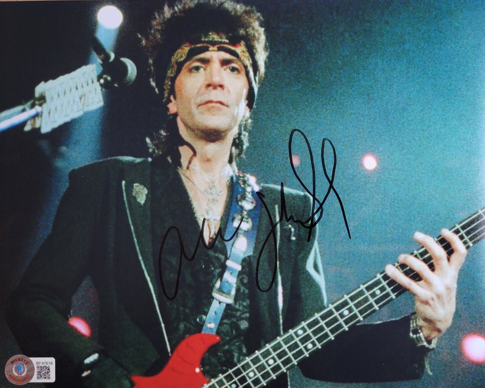 Alec John Such Signed 8x10 Photo Original Member Bon Jovi 2018 Rock N ...