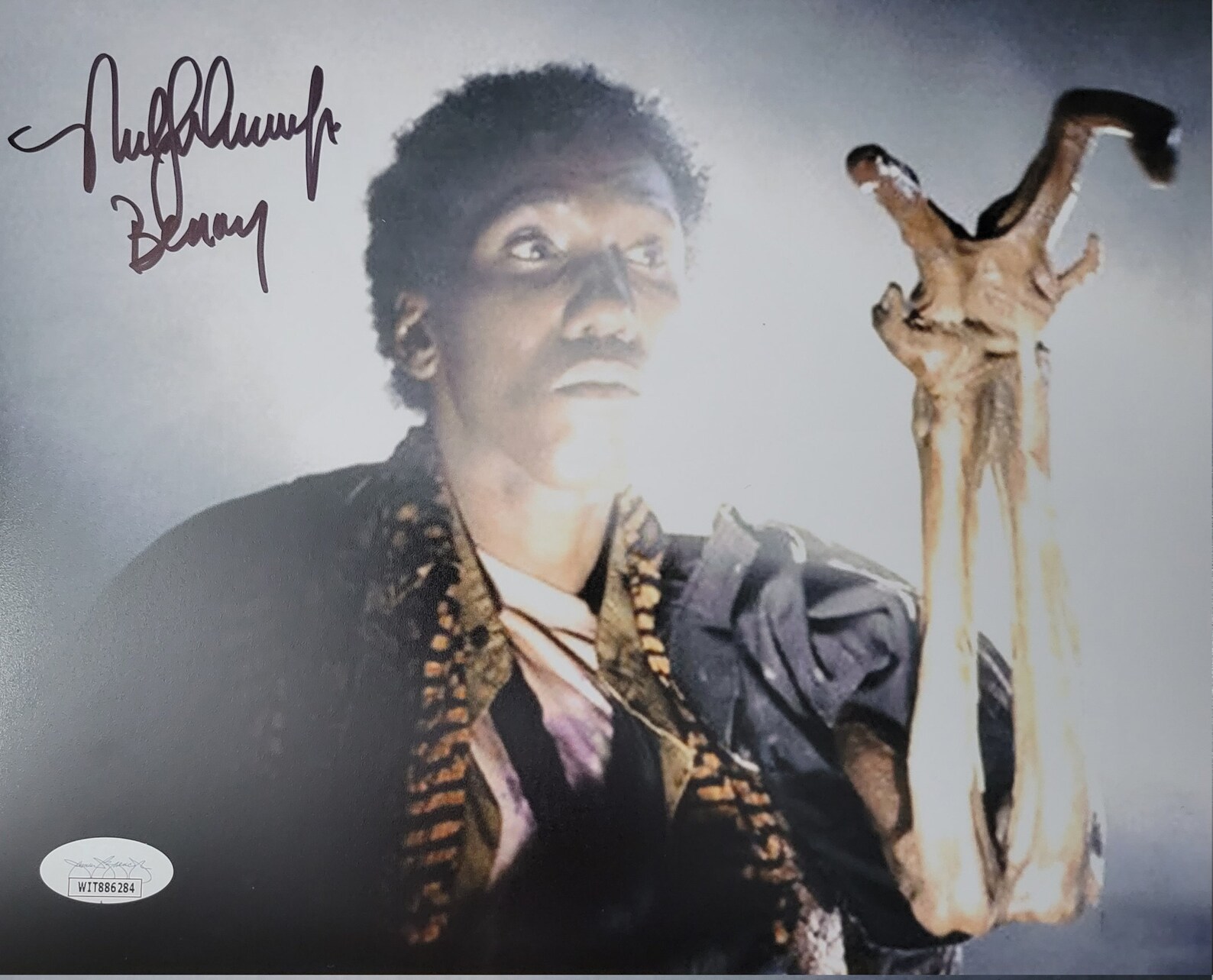 Mel Johnson Jr Signed TOTAL RECALL 8x10 Mutant Benny Arnold ...