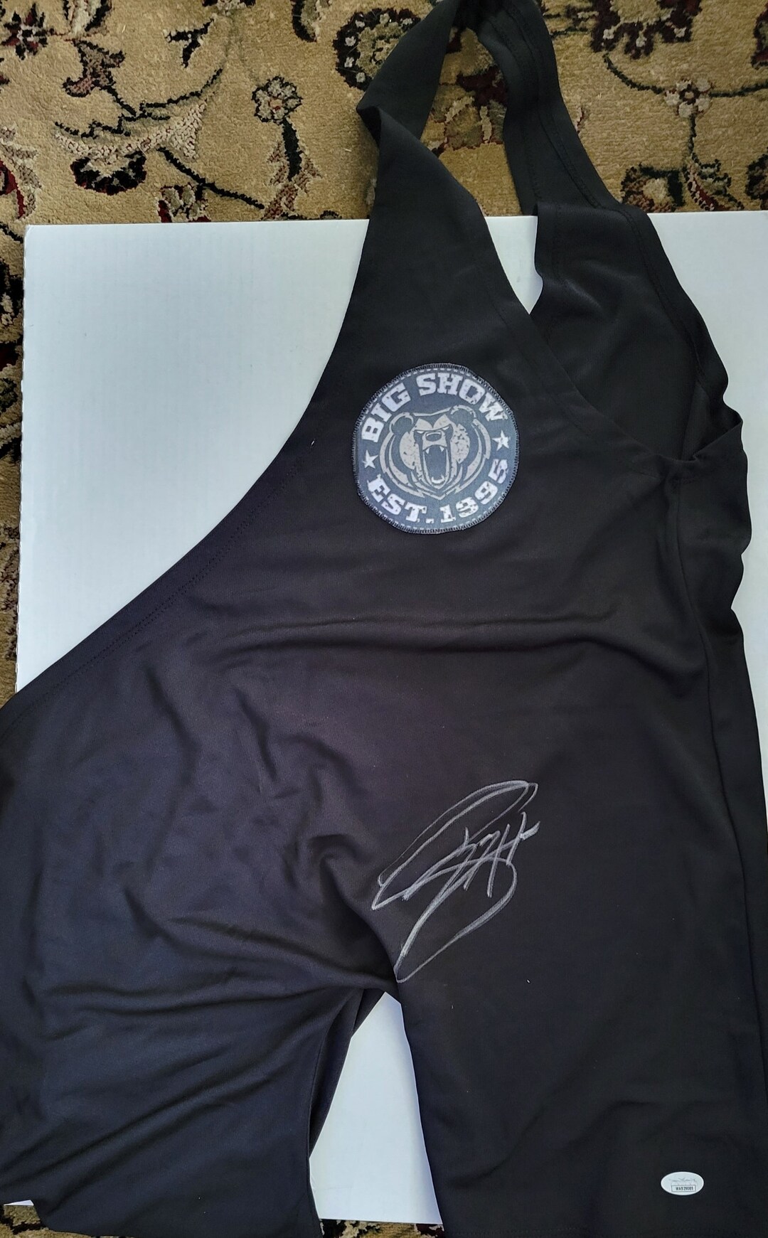The Big Show Signed Wrestling Singlet WWE Legend JSA Coa - Etsy