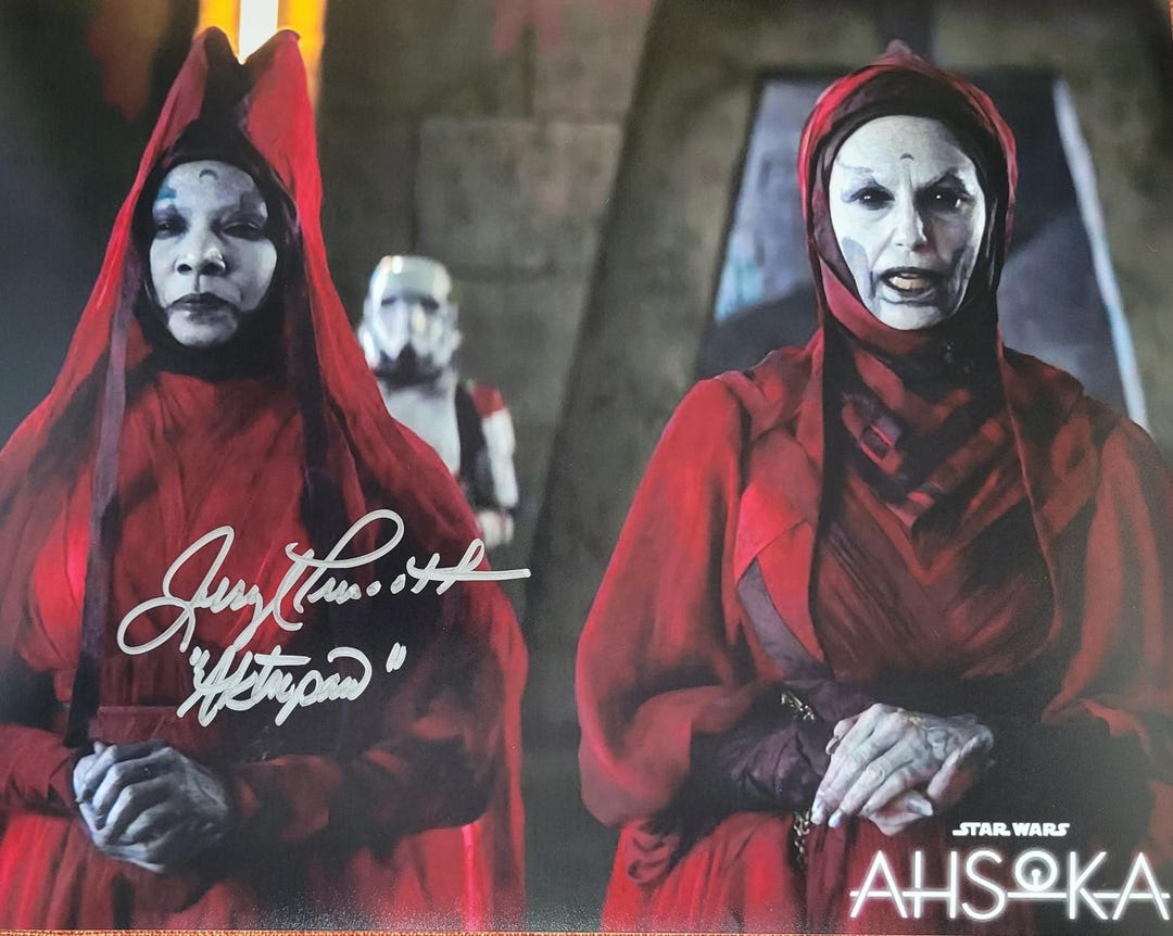 Jeryl Prescott Autographed 8x10 Photo Aktropaw Star Wars Ahsoka - Etsy