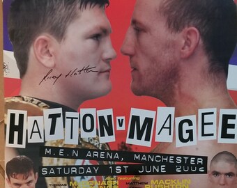 Ricky Hatton Poster - Etsy