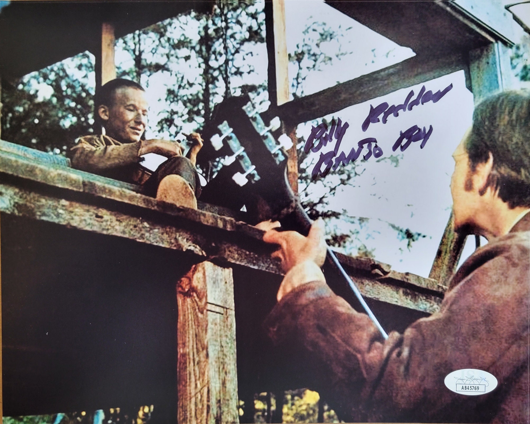 Billy Redden the Banjo Boy Signed Dueling Banjos 8x10 Photo DELIVERANCE ...