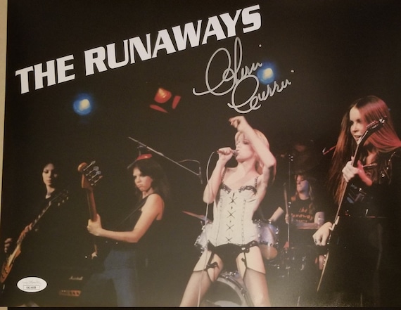 Cherie Currie Signed 11x14 Photo the Runaways CHERRY BOMB - Etsy