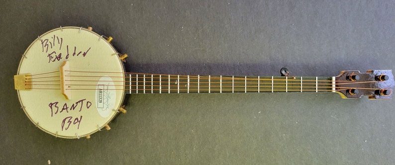 Billy Redden Signed 9 Inch Mini Banjo With Case & Display Stand Banjo Boy Deliverance JSA Coa - Etsy