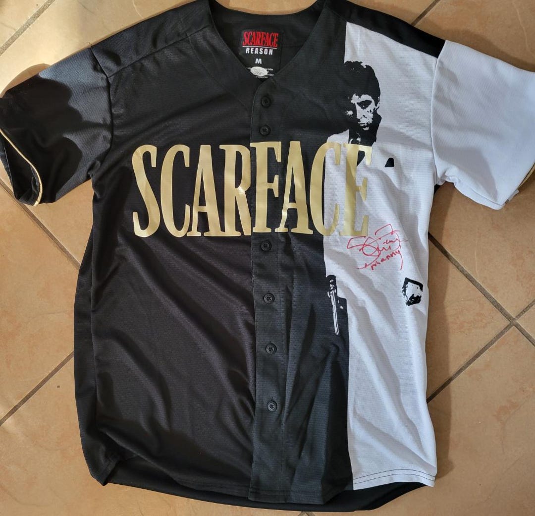 Steven Bauer Signed Scarface Jersey Manny Al Pacino JSA Coa - Etsy