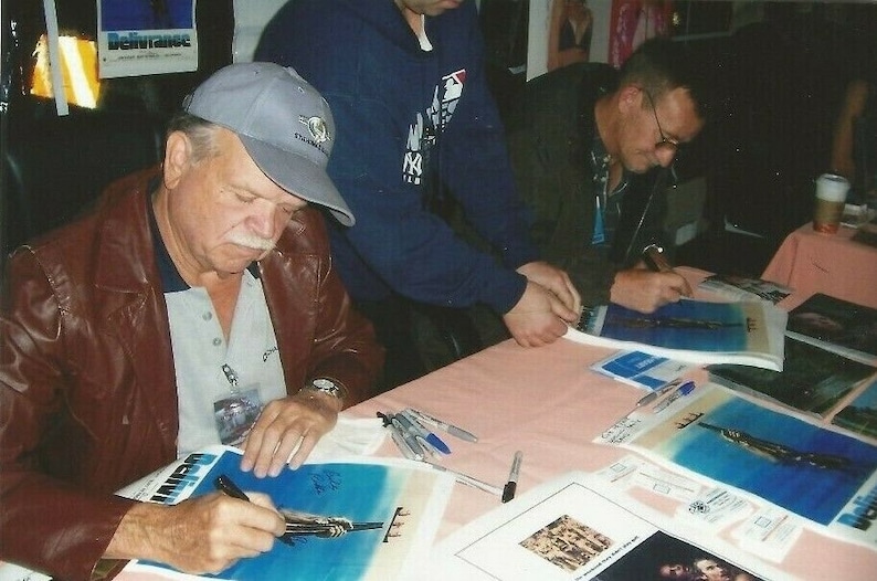 Billy Redden Cowboy Coward & Randall Deal Signed 11x17 DELIVERANCE ...