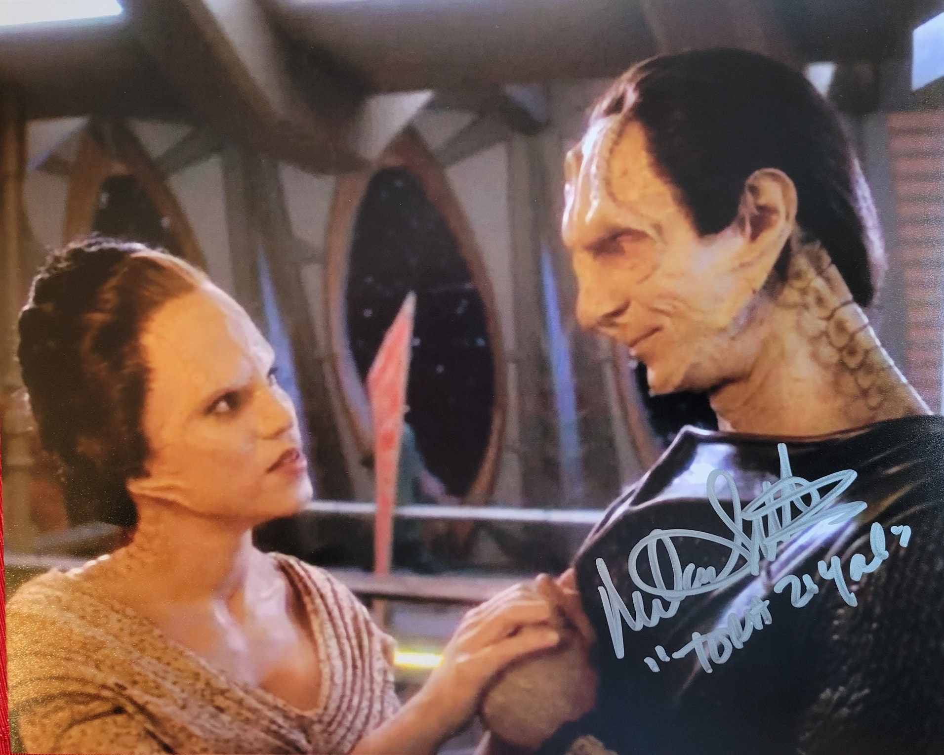 Melanie Smith Signed 8x10 Photo Star Trek Deep Space Nine Tora Ziyal - Etsy