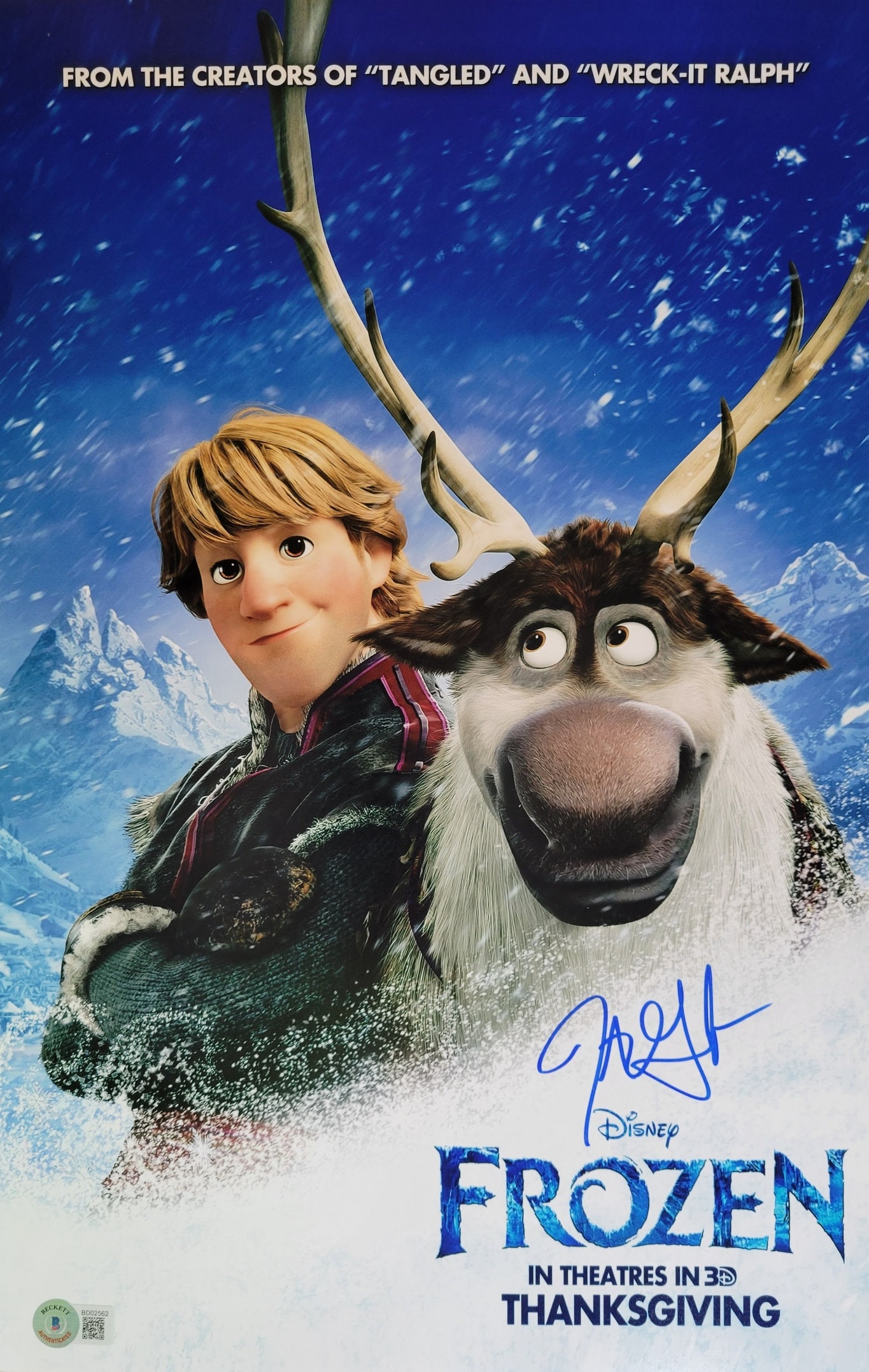 Kristoff Frozen Voice
