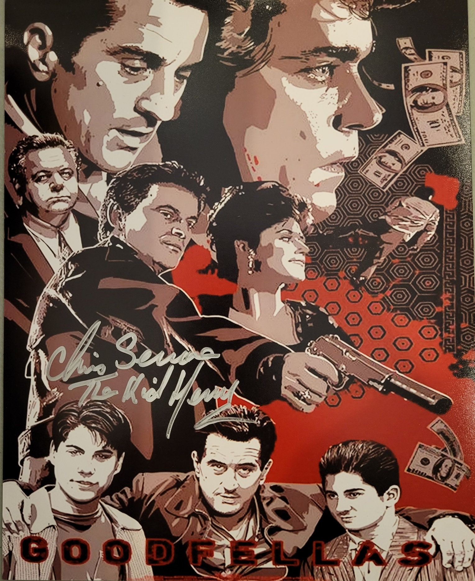 Christopher Serrone Signed GOODFELLAS 8x10 Photo/poster the Kid Henry ...
