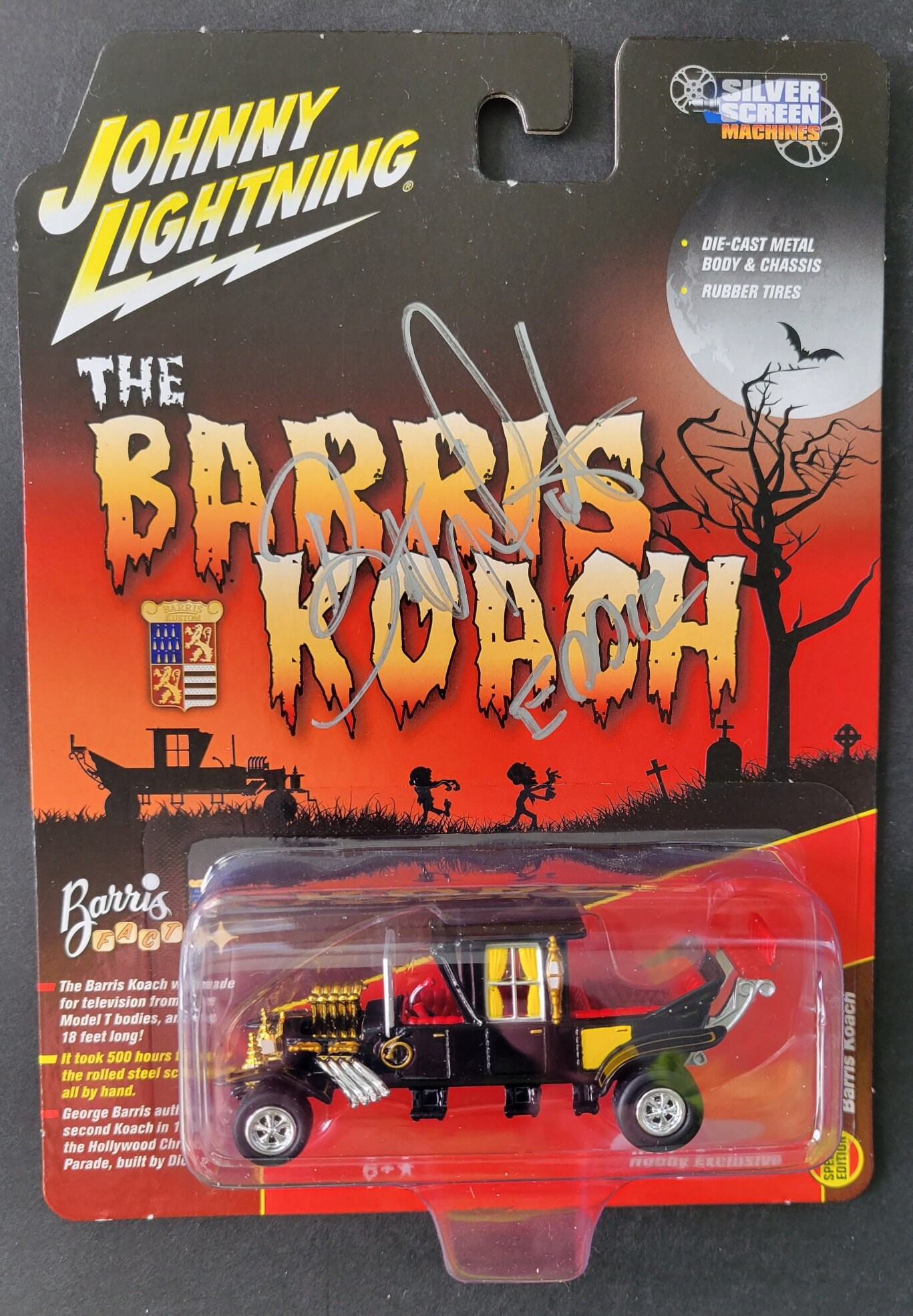Butch Patrick Eddie Munster Signed Barris Koach Car JSA Coa - Etsy