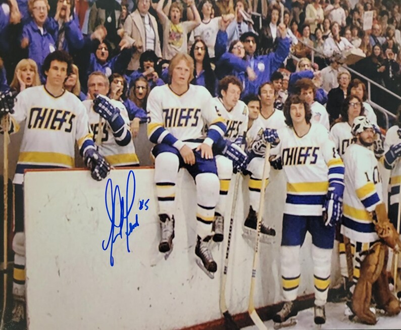 Guido Tenesi Billy Signed 8x10 Photo Charlestown Chiefs Slapshot - Etsy