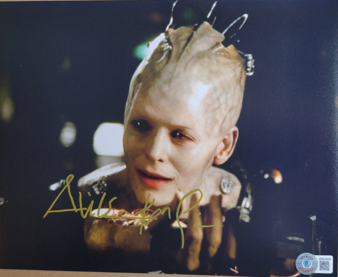Alice Krige Signed 8x10 Photo Borg Queen Star Trek First Contact ...