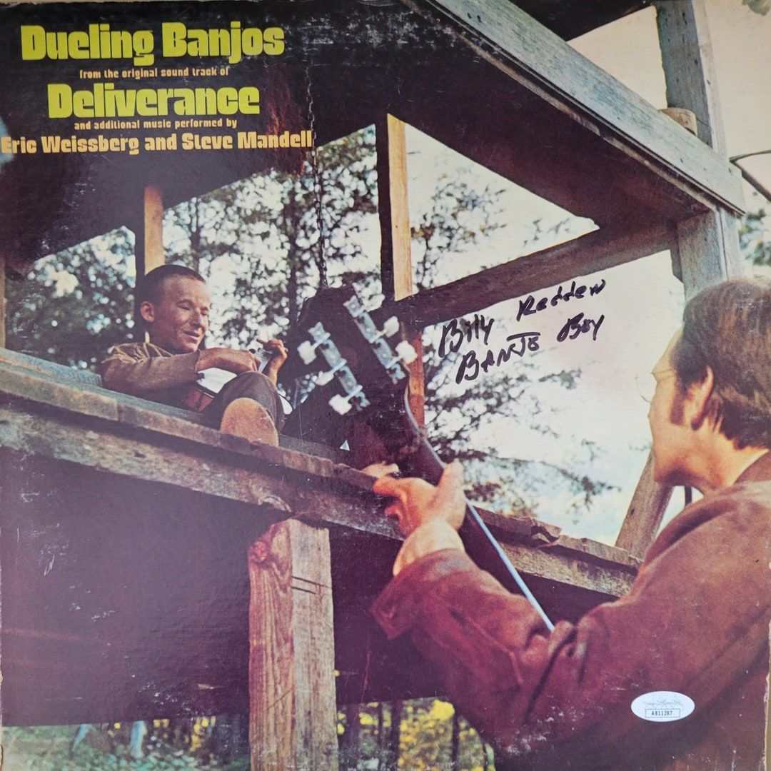 Billy Redden the Banjo Boy Signed Deliverance Soundtrack Album Cover Dueling Banjos JSA Coa - Etsy
