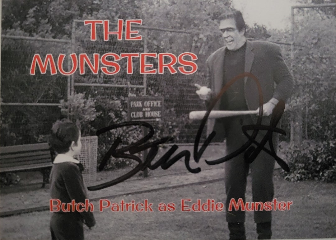 Butch Patrick Eddie Munster Signed the Munsters Trading Card Limited ...