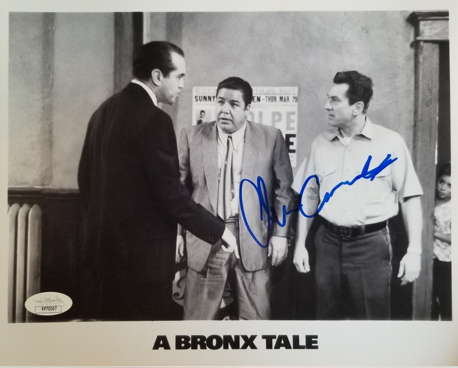 Autographed 8 X 10 Photograph Chazz Palminteri A Bronx Tale Memorabilia ...