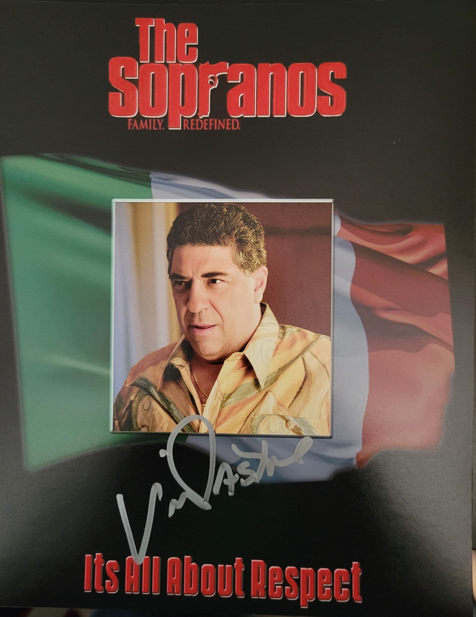 Vinny Pastore Signed 8x10 Photo Big Pussy the Sopranos - Etsy