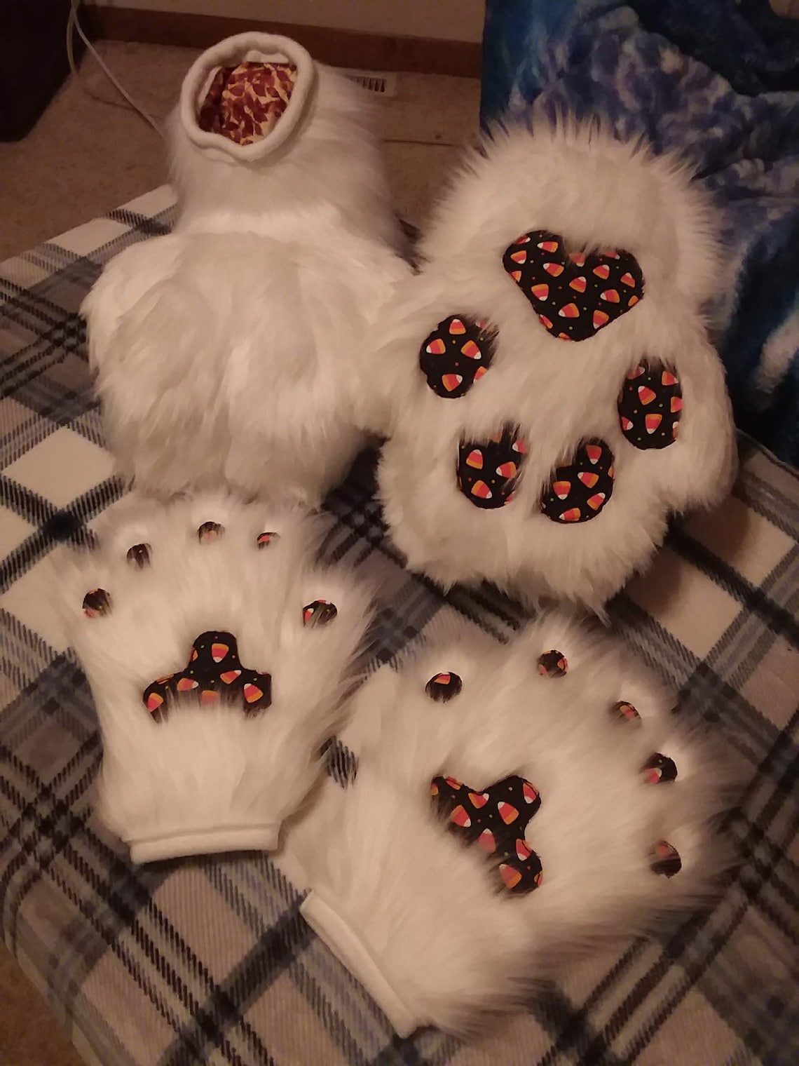 Custom Indoor Sockpaws or Digi Footpaws Made to Order Fursuit Feetpaws ...