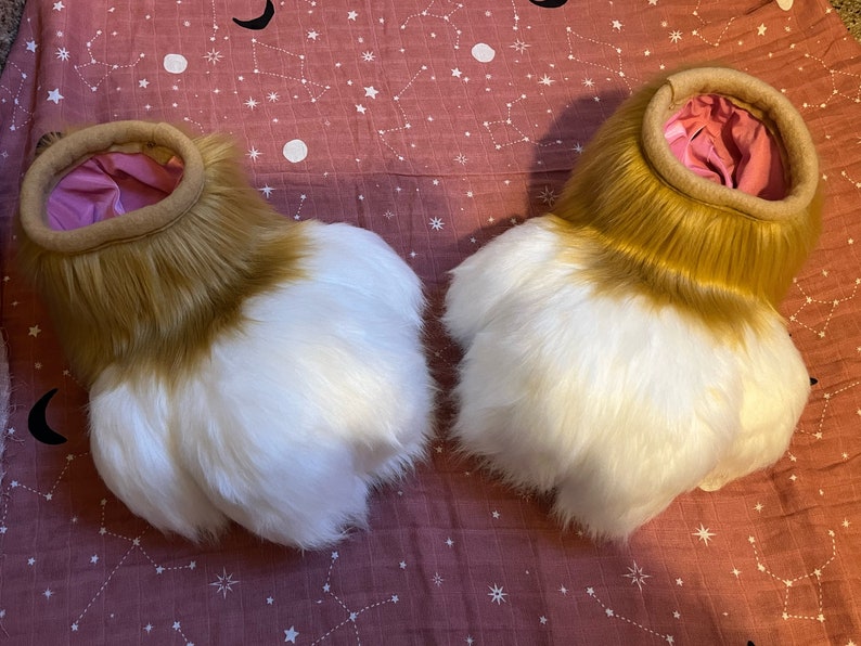 Custom Indoor Sockpaws or Digi Footpaws Made to Order Fursuit Feetpaws ...