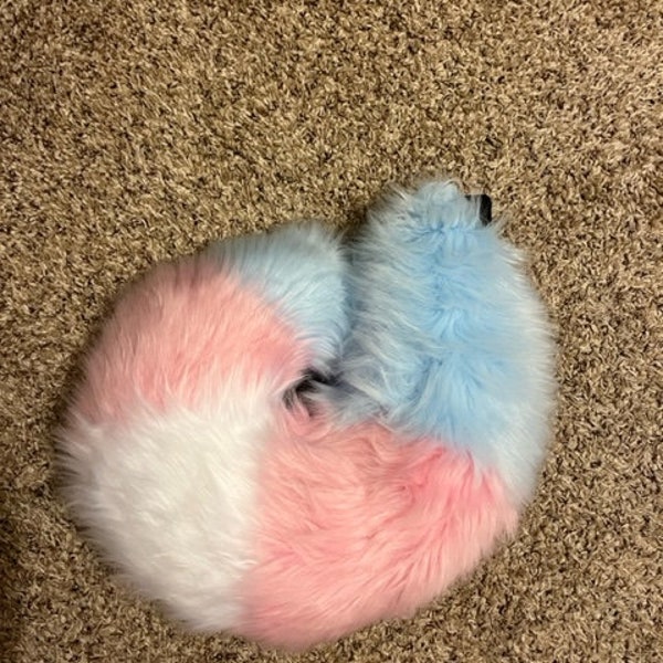 Light Blue Therian Tail - Etsy