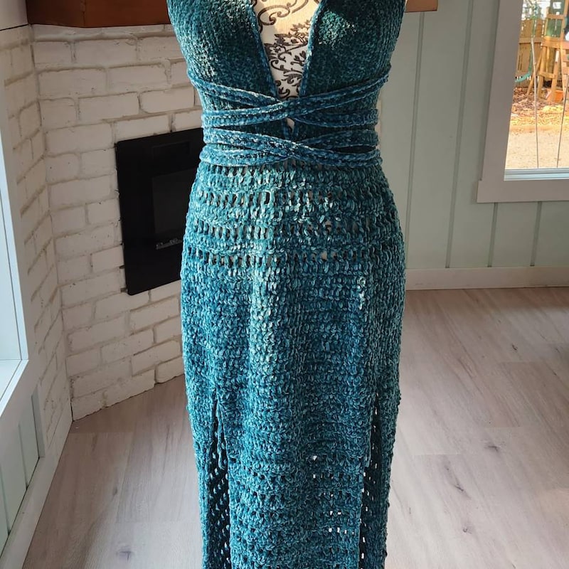 Sexy Crochet Dress - Etsy