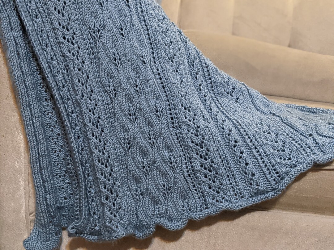 Country Cottageafghan KNITTING PATTERN - Etsy