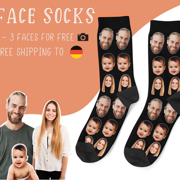 Custom Face Socks - Etsy