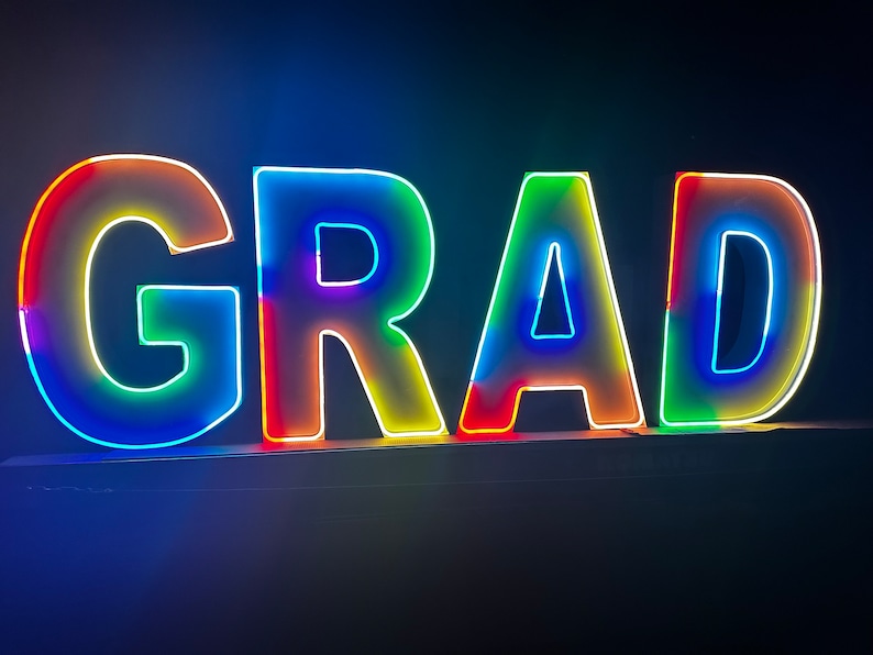 LED Neon Letters and Numbers- Sold per Letter or Number. - Etsy