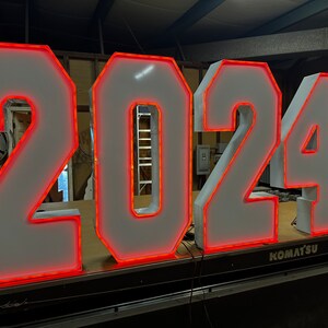 LED Neon Letters and Numbers- Sold per Letter or Number. - Etsy