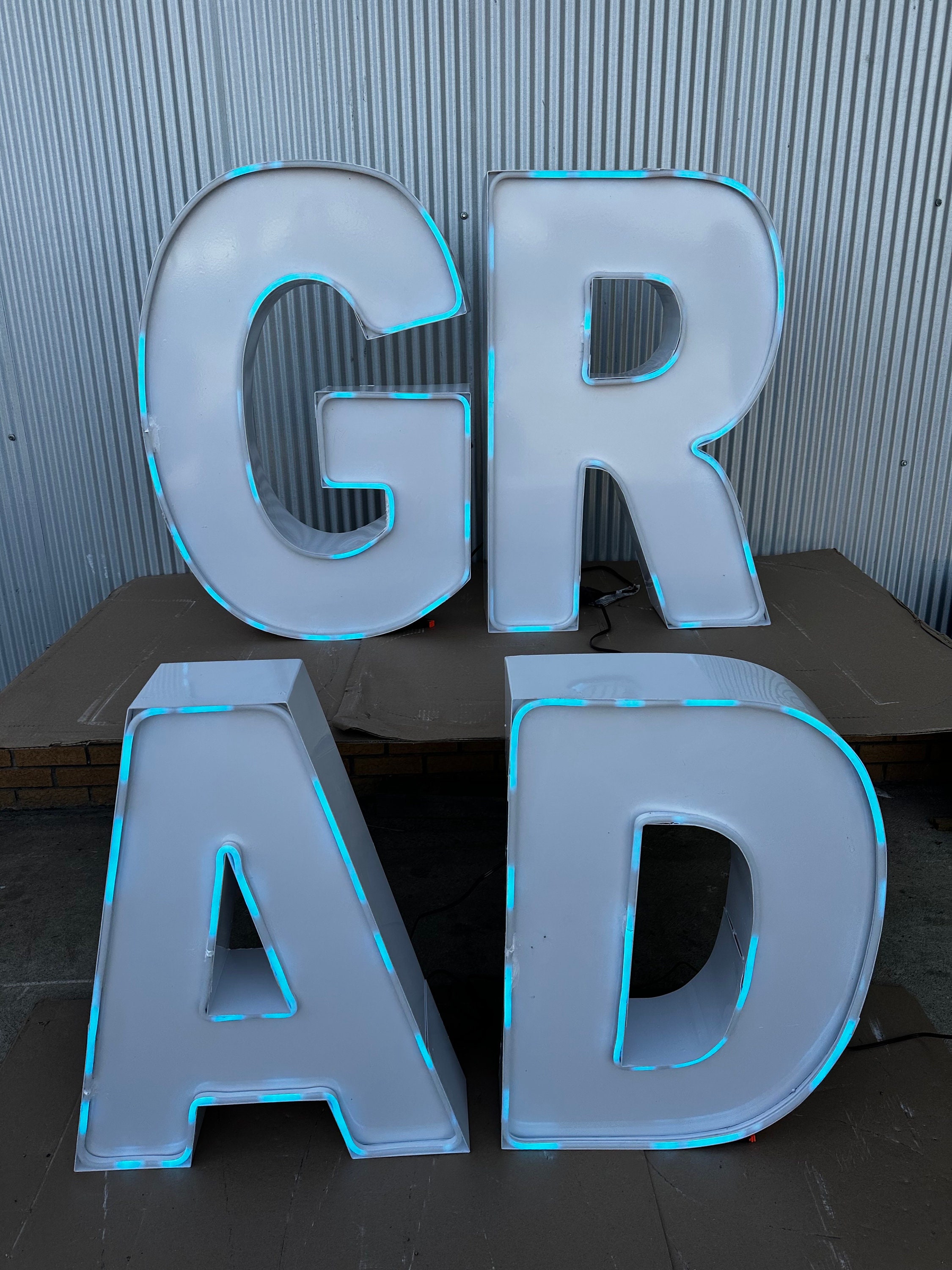 LED Neon Letters and Numbers- Sold per Letter or Number. - Etsy