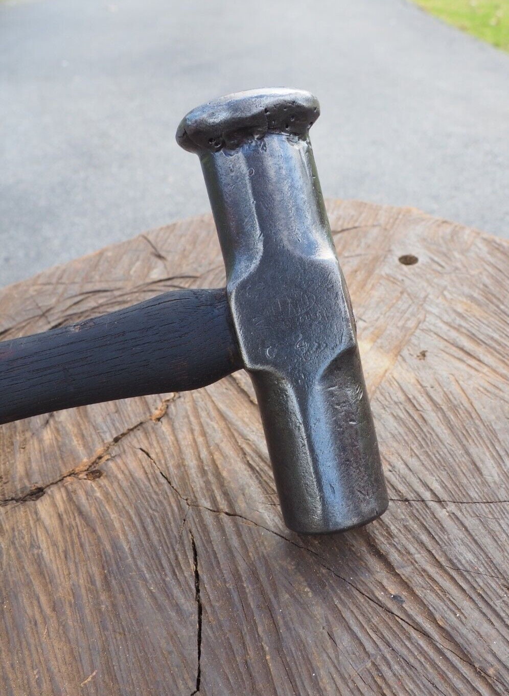 HUGE 4lb Ball Doming PEXTO Armourer Tinsmith Hammer Blacksmith Anvil ...