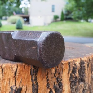 Crisp 7lb British Military broad Arrow Blacksmith Straight Pein Hammer ...