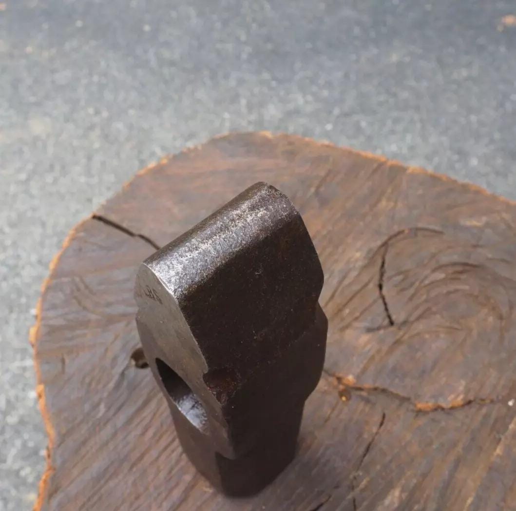 Crisp 7lb British Military broad Arrow Blacksmith Straight Pein Hammer ...