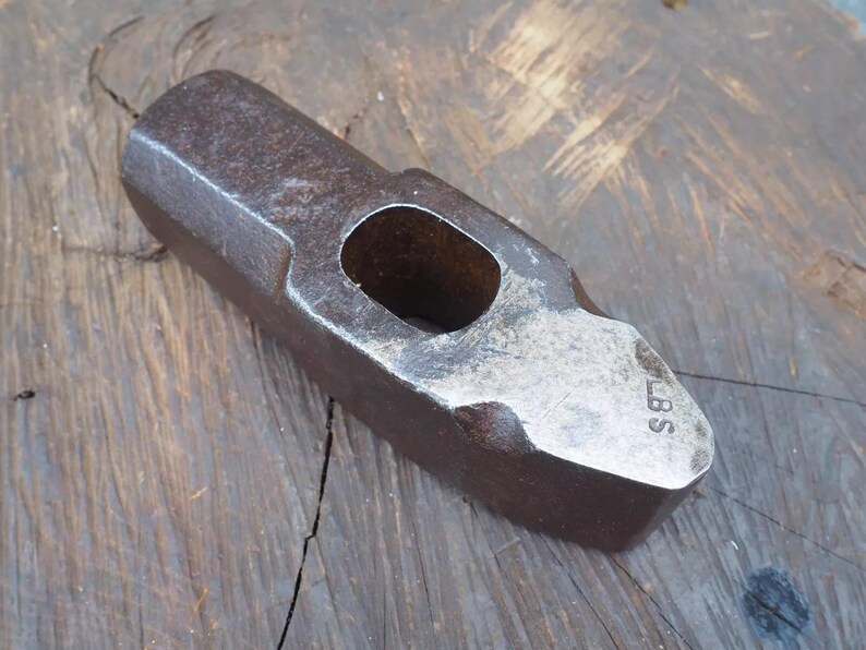 Crisp 7lb British Military broad Arrow Blacksmith Straight Pein Hammer ...