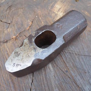 Crisp 7lb British Military broad Arrow Blacksmith Straight Pein Hammer ...